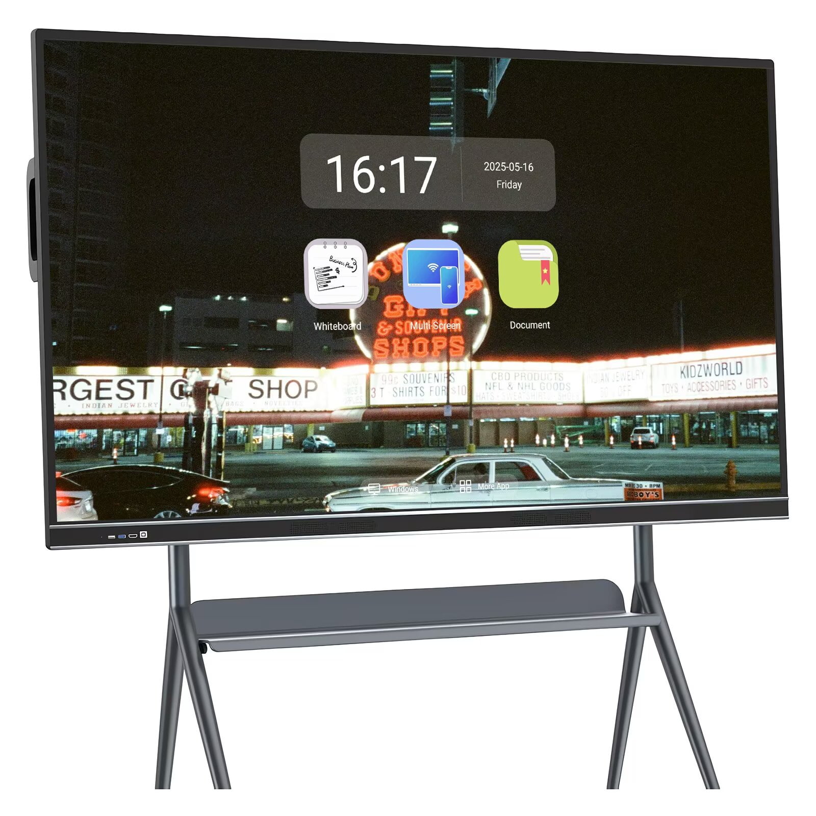 JYXOIHUB 75'' Digital Smart Whiteboard, Smart TVs, 4K UHD Interactive Whiteboard, All in One ...