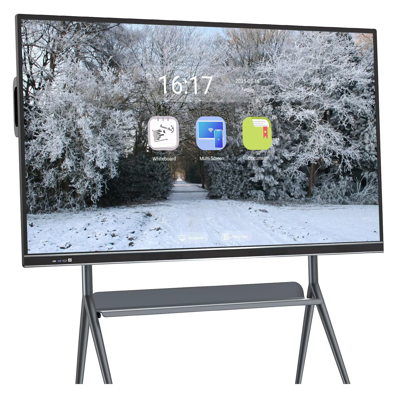 JYXOIHUB Conference Board 86" Touch Screen Zoom & Teams Support ...