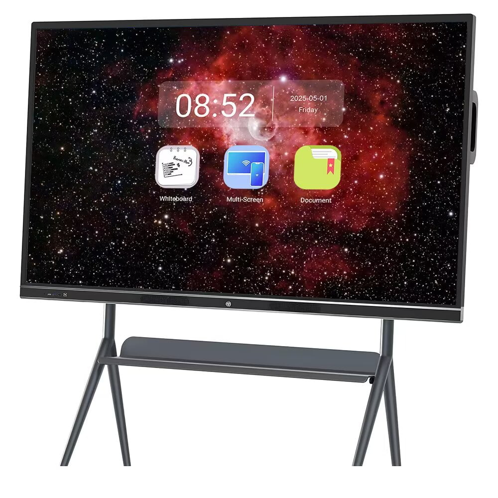 JYXOIHUB Conference Smart Board 86" 4K Touch Stylus Response Electronic Whiteboard for Classroom ...