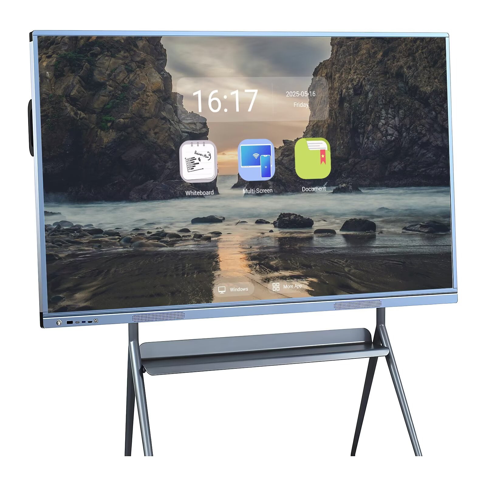 JYXOIHUB Interactive Smart Board 55" 4K, Multi-Touch Whiteboard ...