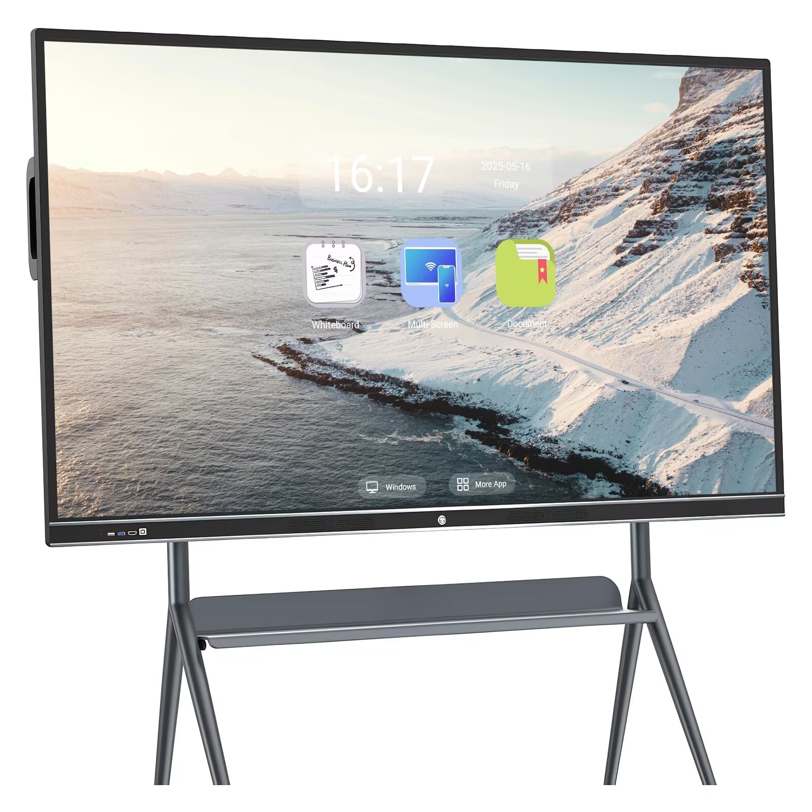 JYXOIHUB Interactive Whiteboard, 86 Inch Touch Screen All-In-One ...