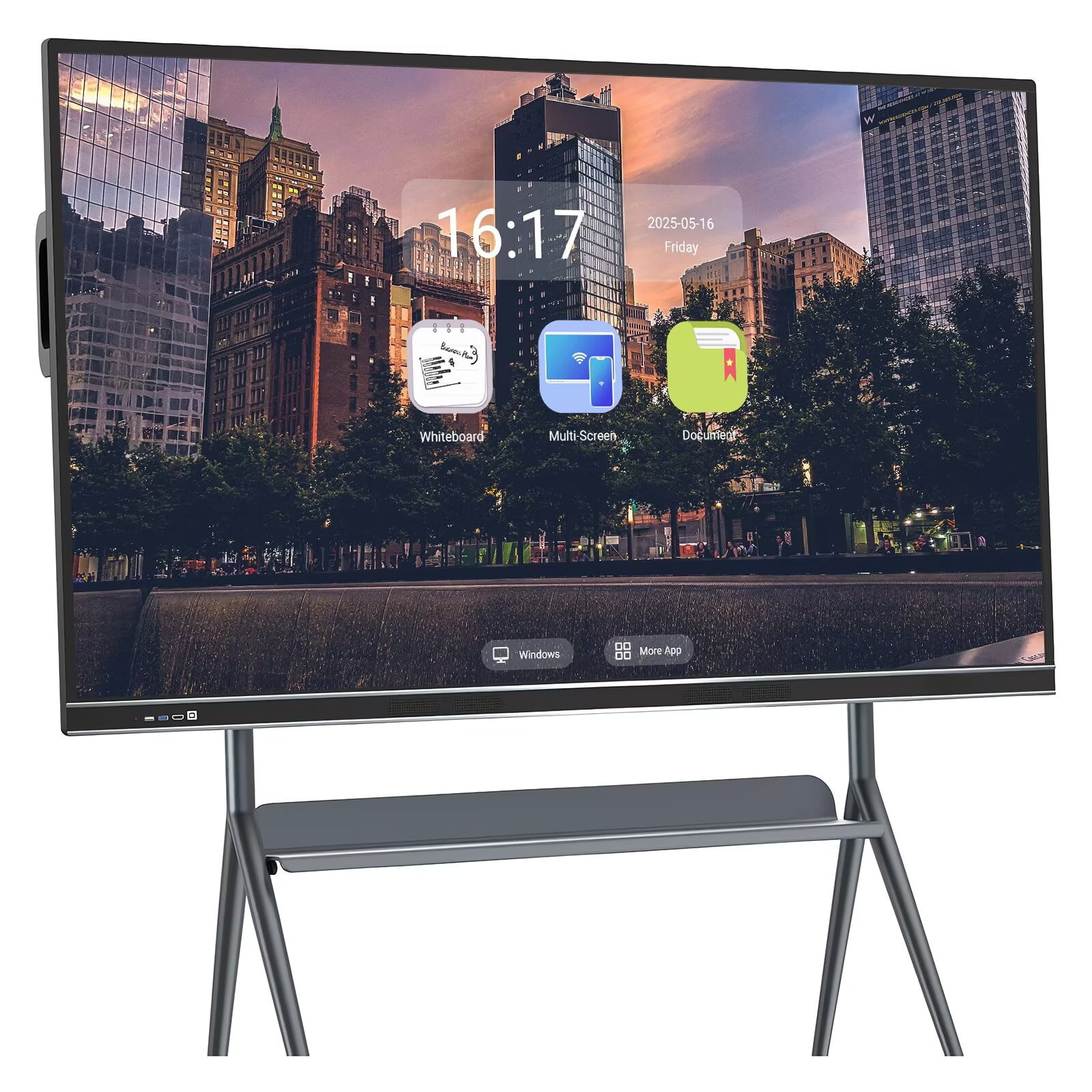 JYXOIHUB Interactive Whiteboard, 86 Inch Touch Screen All-In-One ...