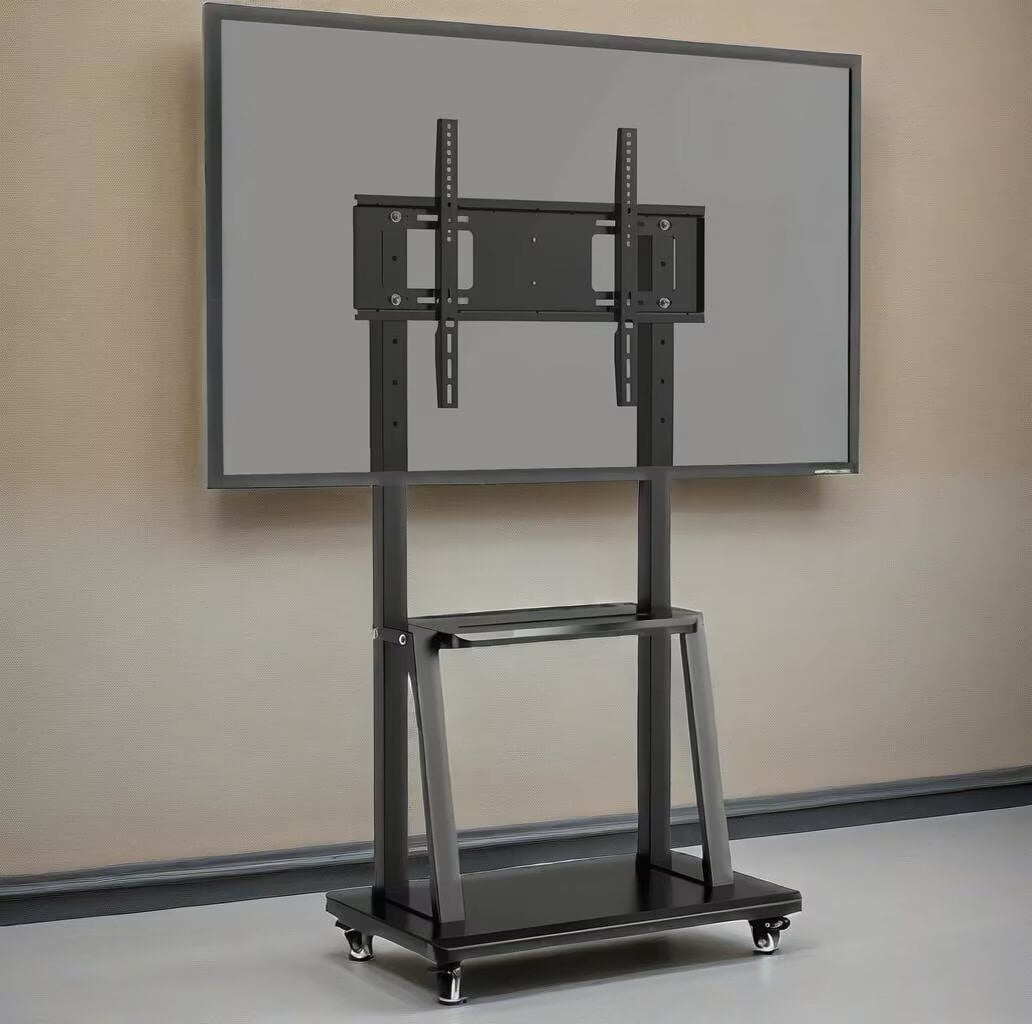 JYXOIHUB Mobile TV Stand TV Cart with Wheels for 32-70" Screens 176 Lb ...
