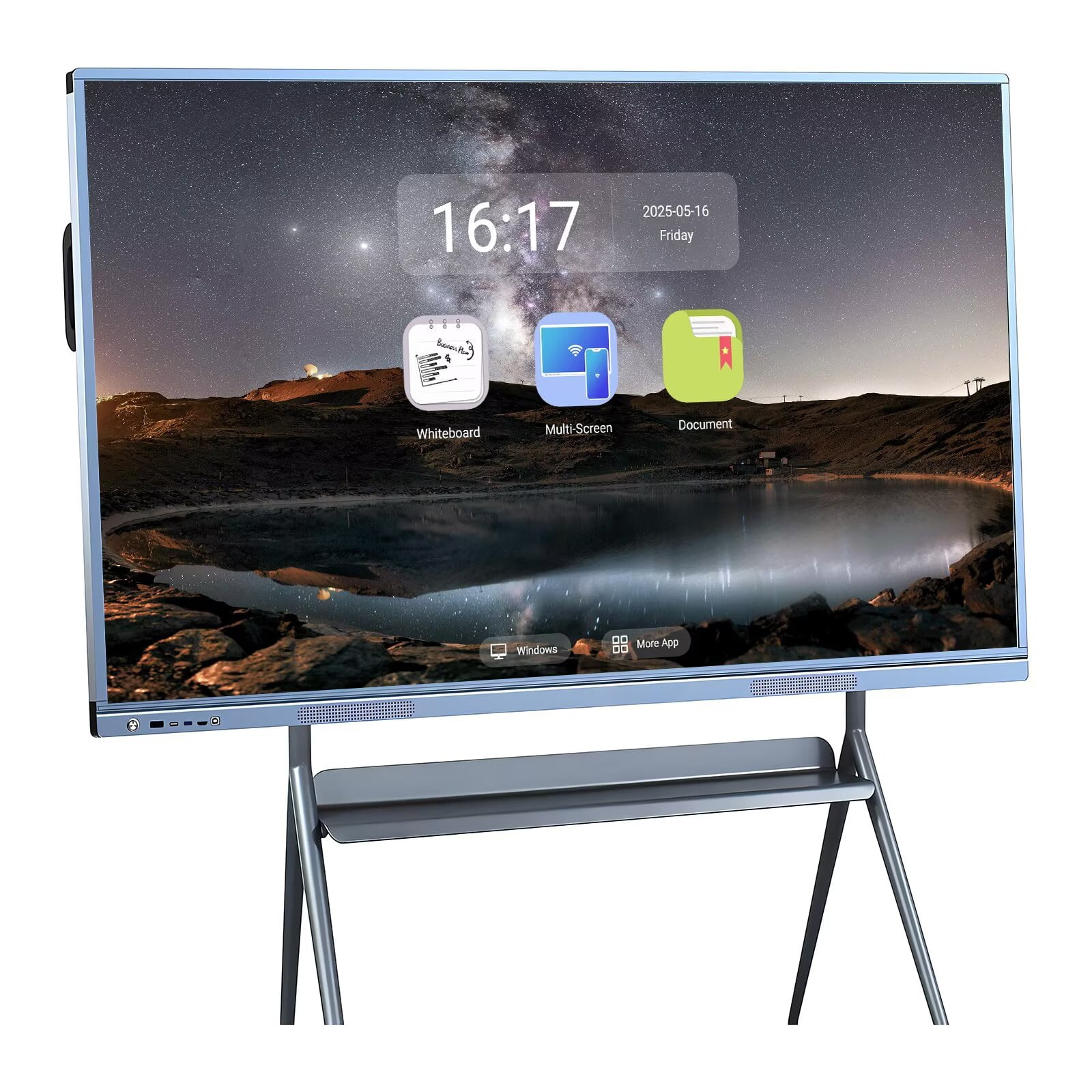 JYXOIHUB Smart Board 55" 4K, Touch Screen Electronic Calendar All-In-One Smartboard Digital ...