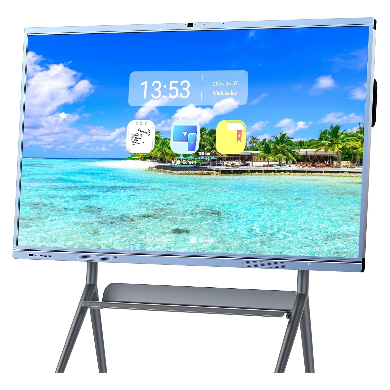 JYXOIHUB Smart Board, 65 Inch 4K (2160P) Interactive Whiteboard, Touch Screen Monitor Smartboard ...