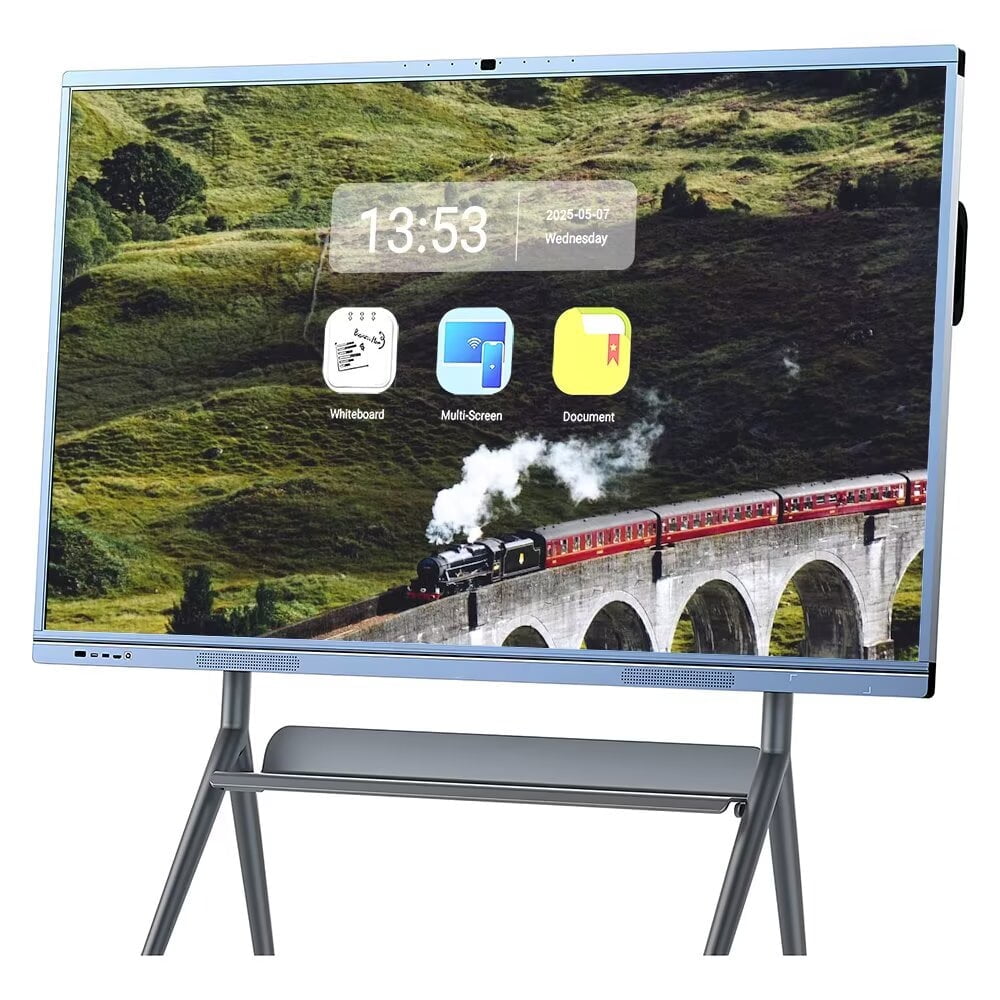 JYXOIHUB Smart Board 65 inch 4K Interactive Android 11.0 & Windows 10 ...