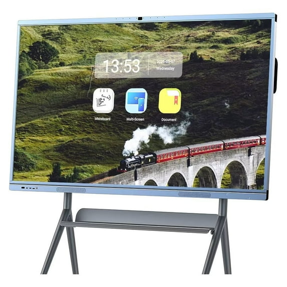 JYXOIHUB Smart Board 65 inch 4K Interactive Android 11.0 & Windows 10 ...