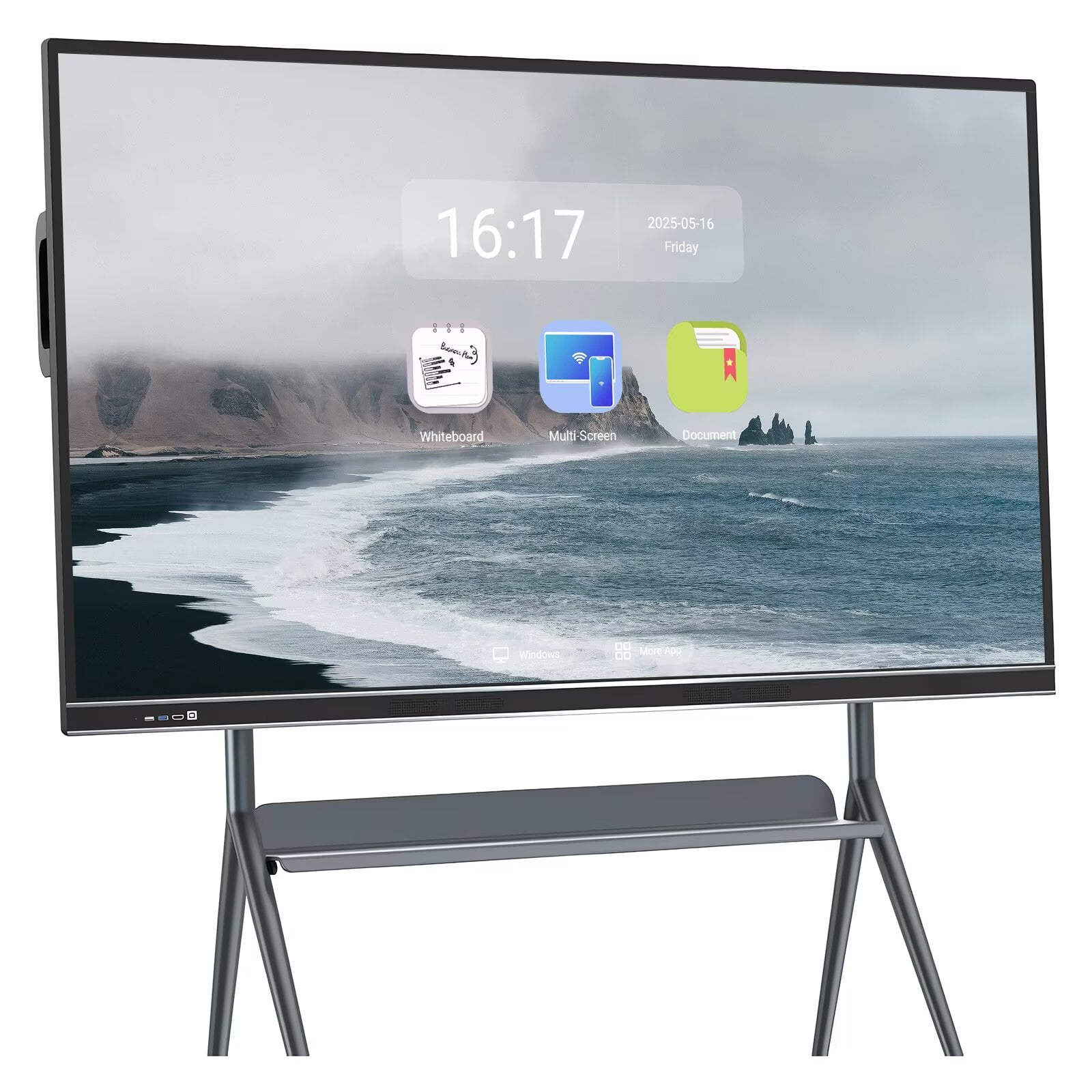 JYXOIHUB Smart Board 75 Inch Interactive Digital Whiteboard with Screen ...