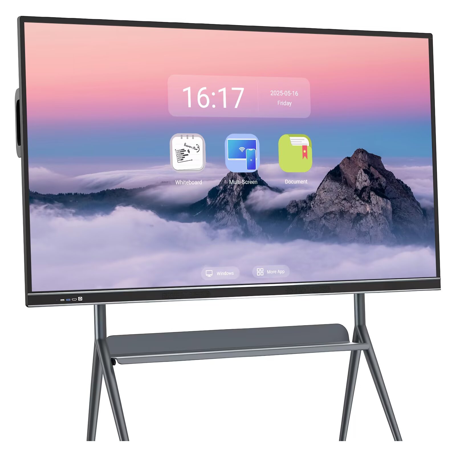 JYXOIHUB Smart Board 86 Inch Wireless Screen Mirroring Hub with Built ...
