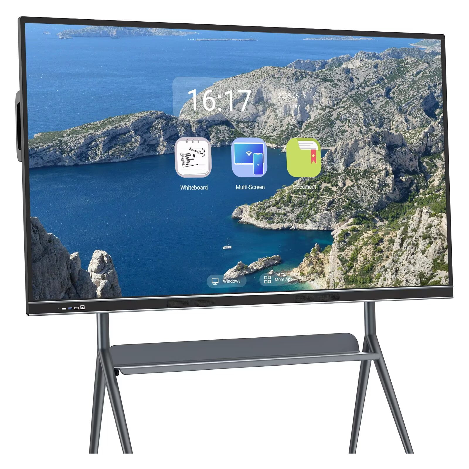 JYXOIHUB Smart Board Conference Touch Interactive Wireless Board 75" 4K ...
