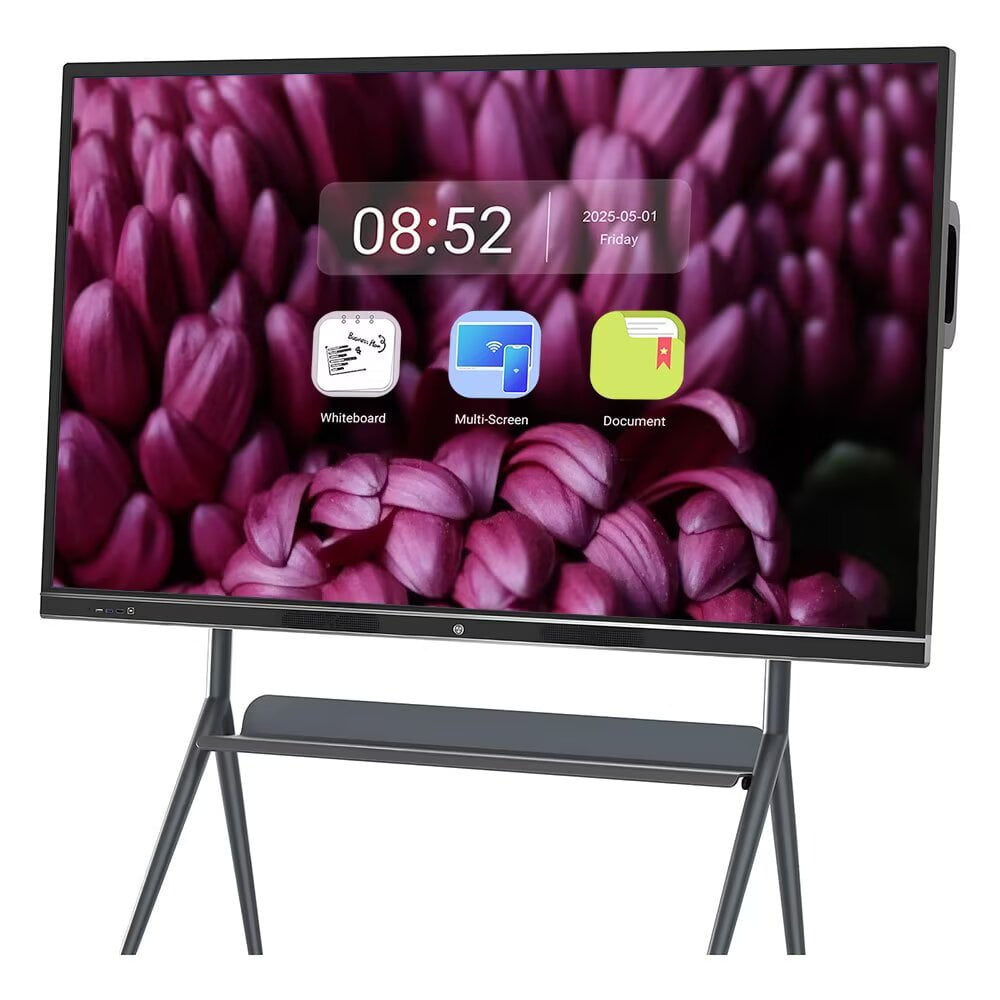 JYXOIHUB Smart Board Wireless 4K Interactive Multi-Touch White Board 75 ...