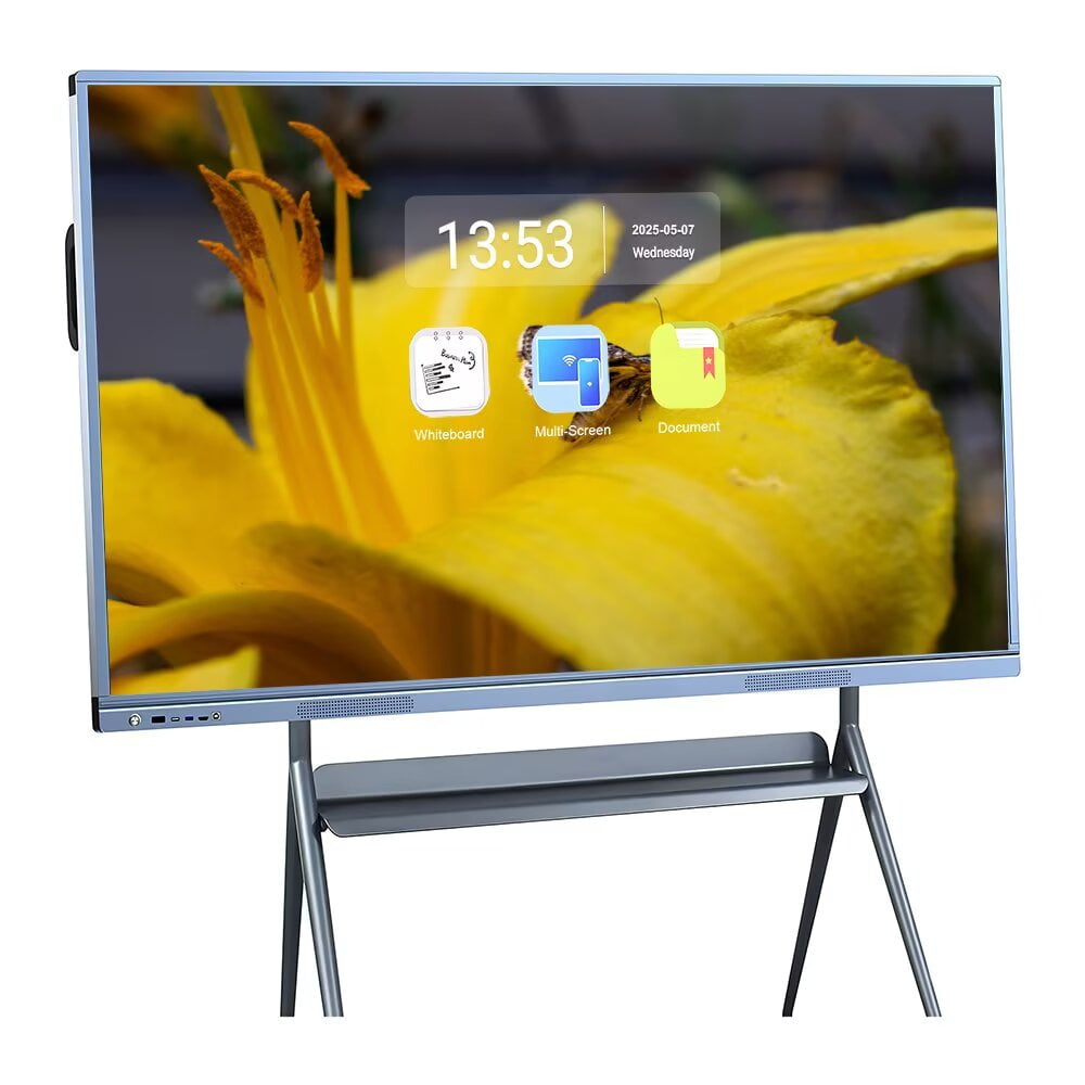 JYXOIHUB Smart Board Wireless 4K Interactive Multi-Touch Whiteboard 55 ...