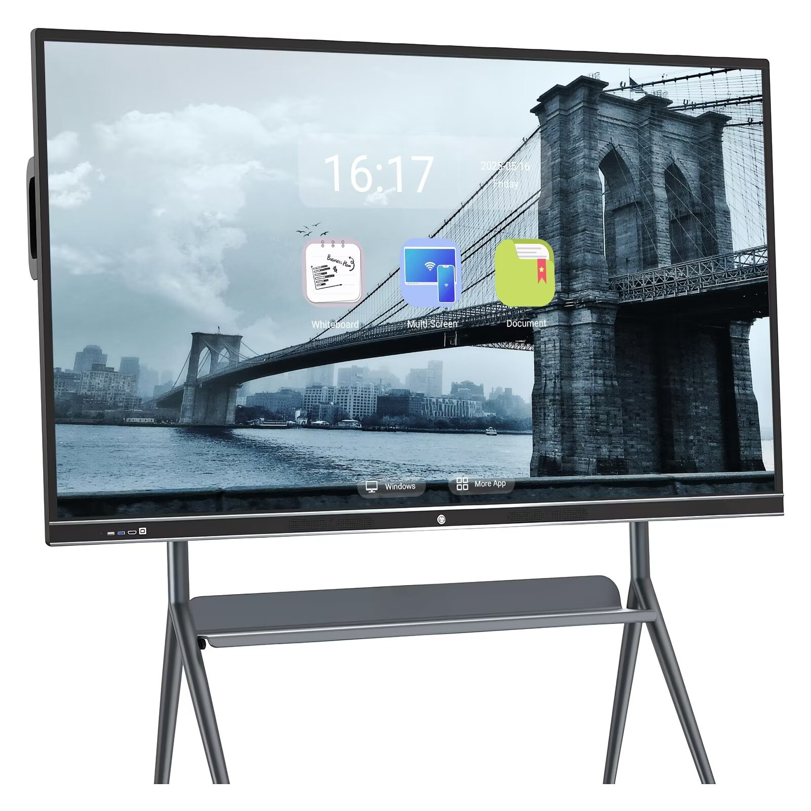 JYXOIHUB Smart TVs, 86 Inch Digital Electronic Whiteboard and Smartboard for Presentation, Touch ...