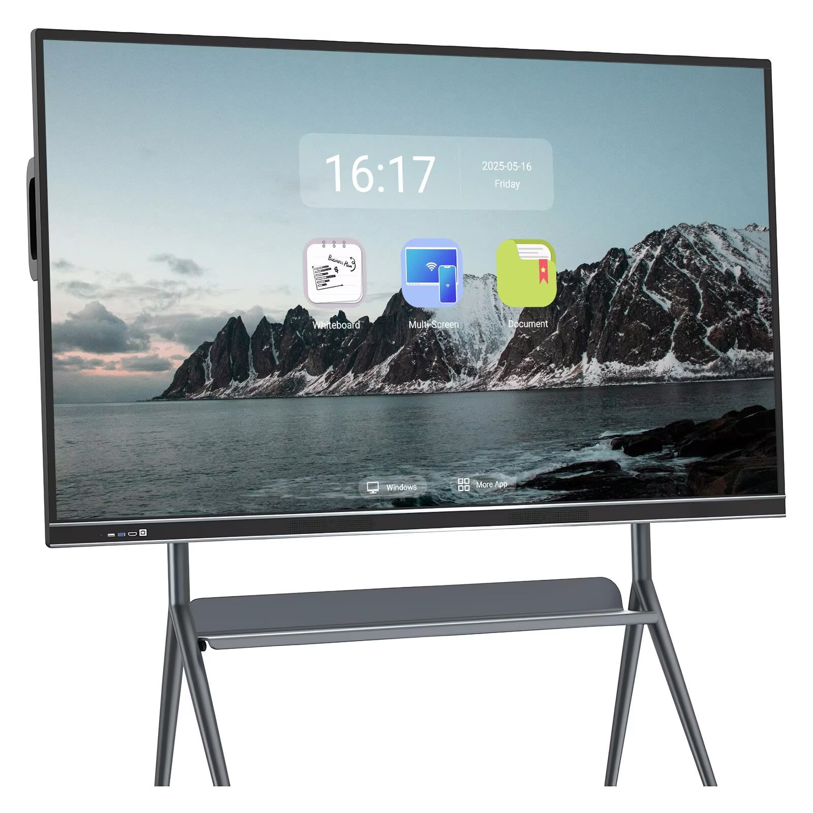 JYXOIHUB Smart TVs, 86 Inch Digital Electronic interactive Whiteboard and Smartboard, 4K Monitor ...