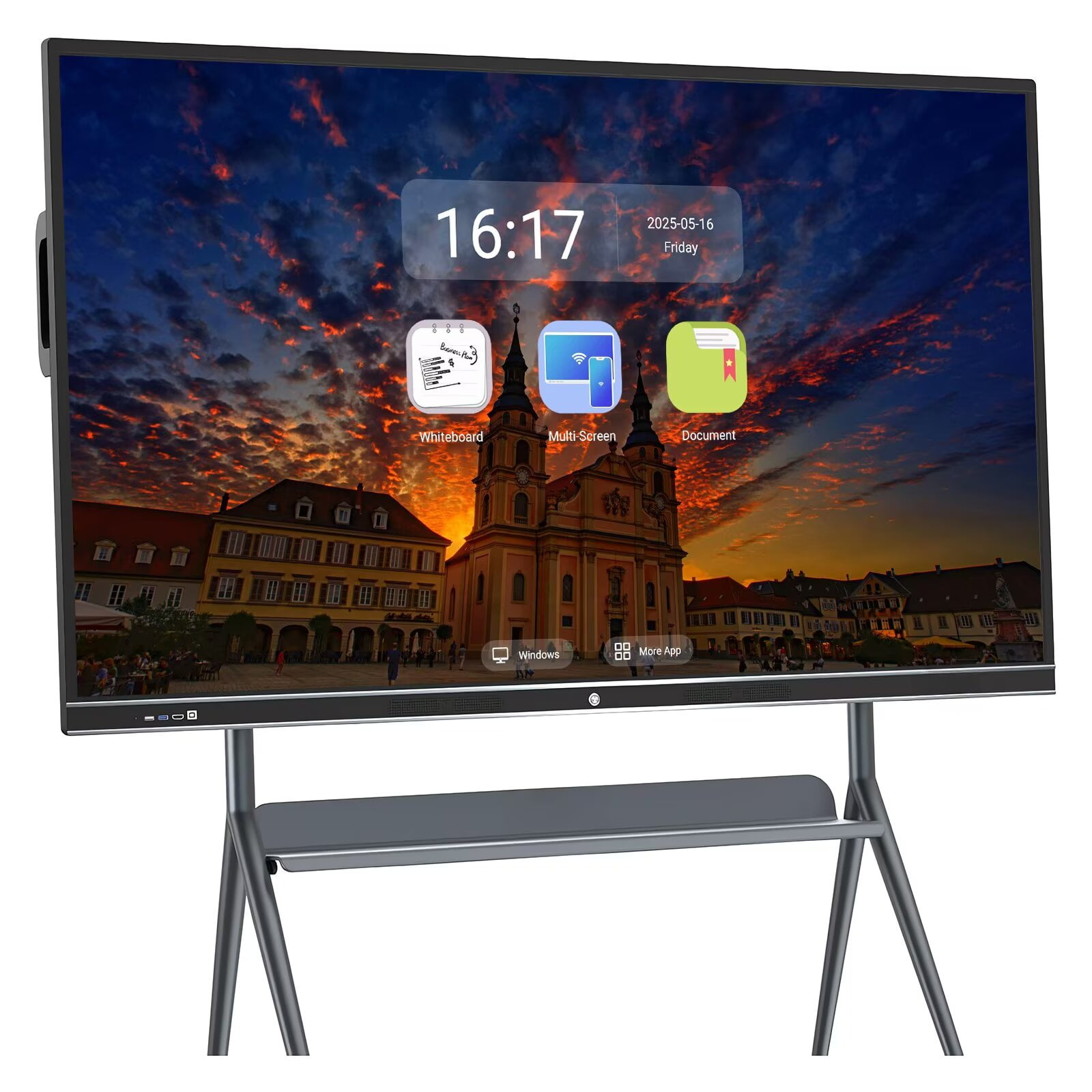JYXOIHUB Smart TVs, 86 Inch Touch Screen All-In-One Computer Digital ...