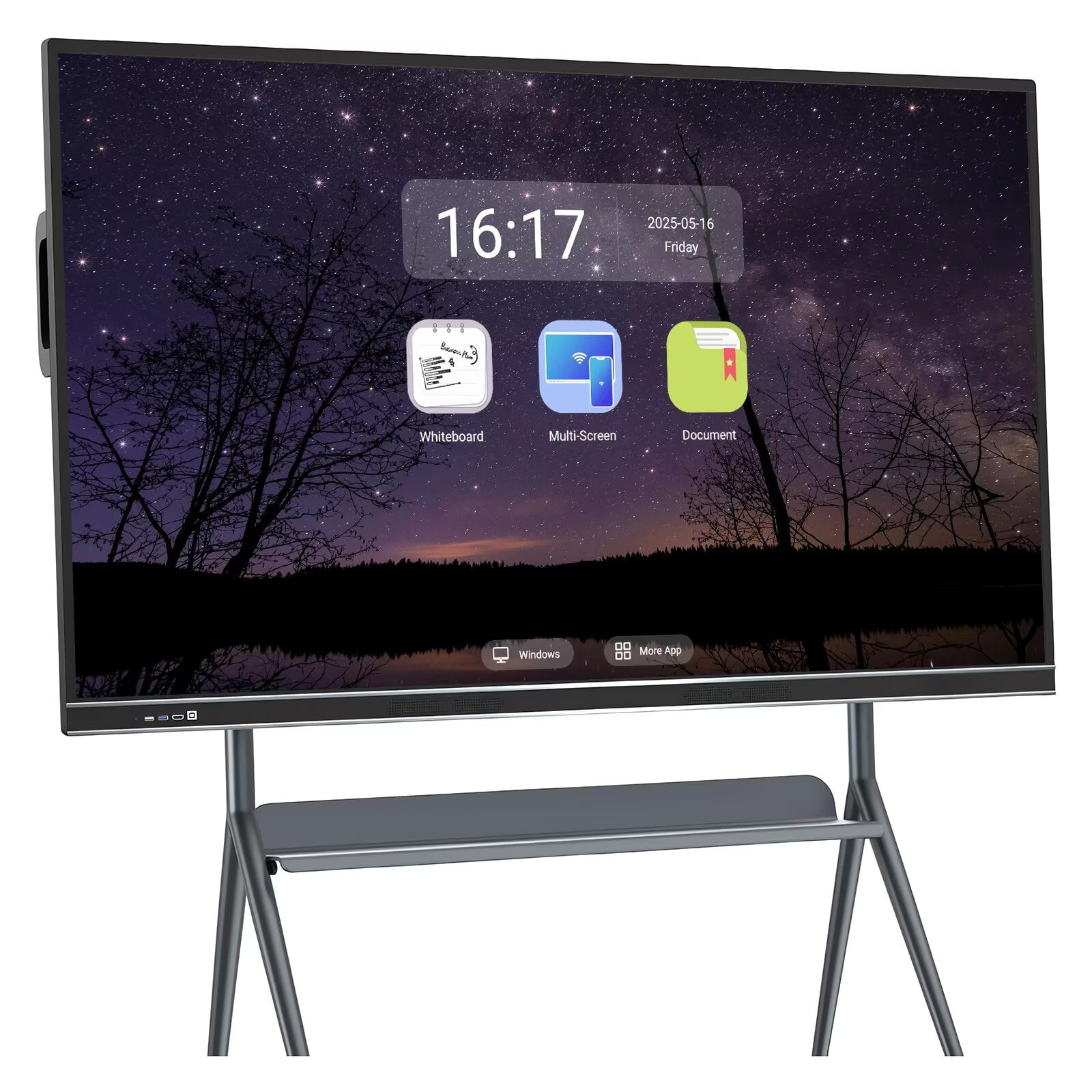 JYXOIHUB Smart TVs Interactive Whiteboard, 75 Inch All-In-One Touch ...