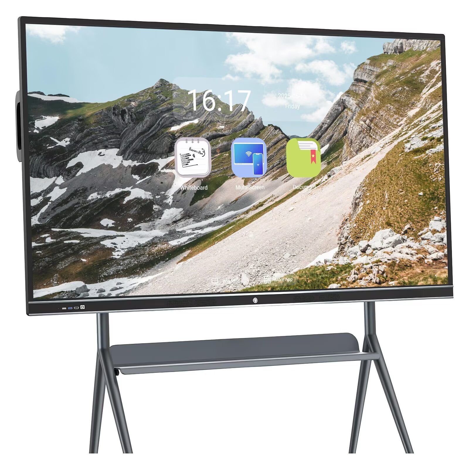 JYXOIHUB Touch Screen Board, 86 Inch Smart TVs All-In-One Computer Digital Electronic ...