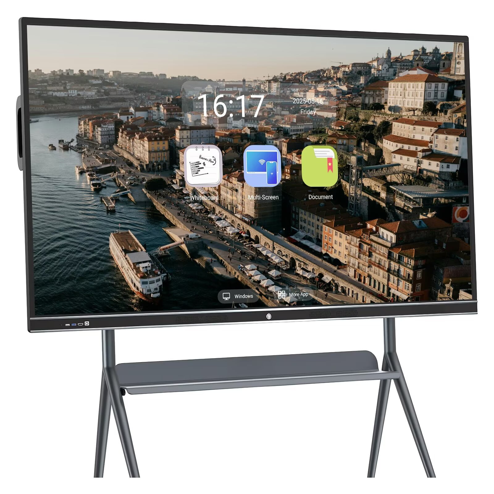 JYXOIHUB Touch Screen Board, 86 Inch Smart TVs Digital Electronic Whiteboard and Smartboard 4K ...