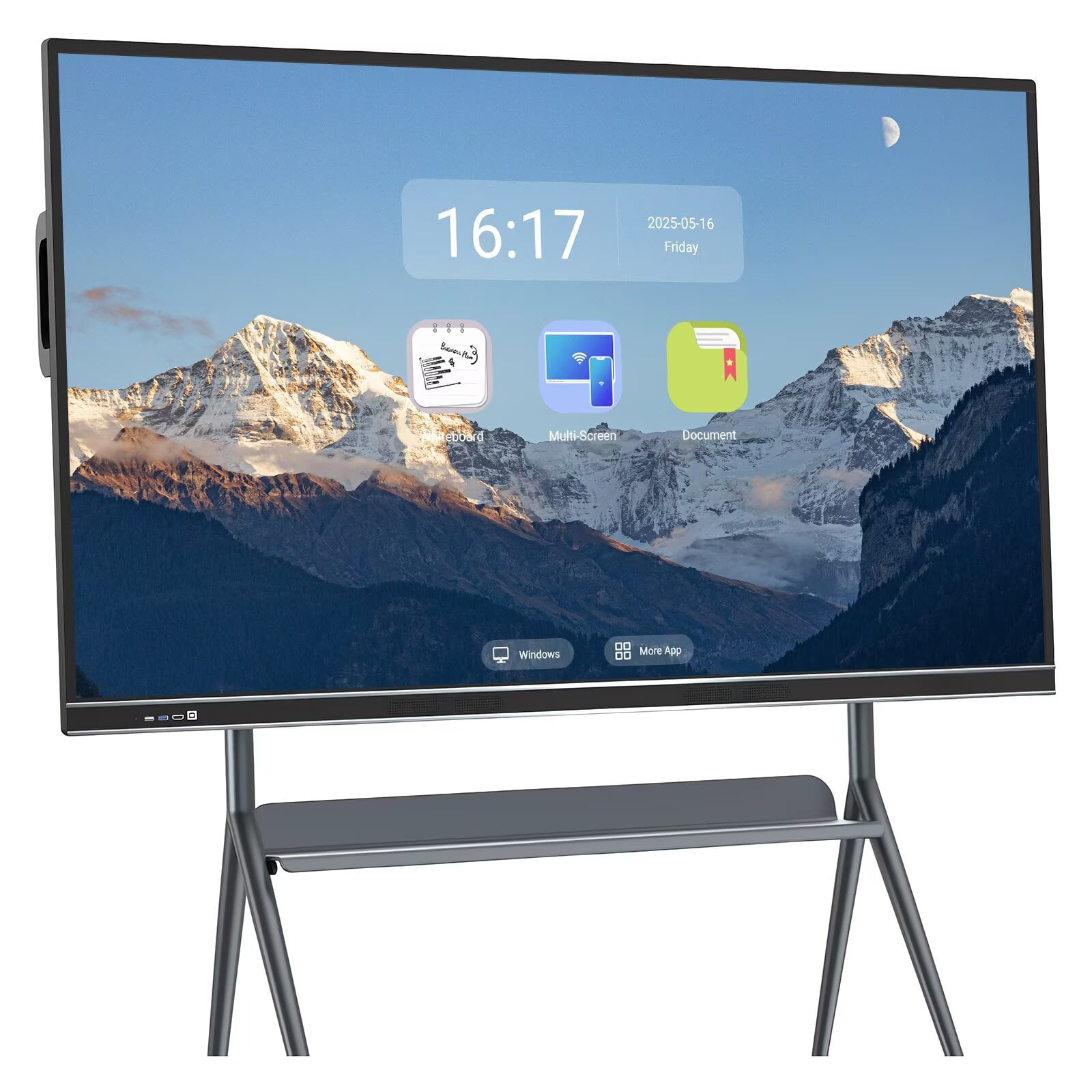 JYXOIHUB digital electronic calendar, 75 Inch multi-touch Smart TVs for ...