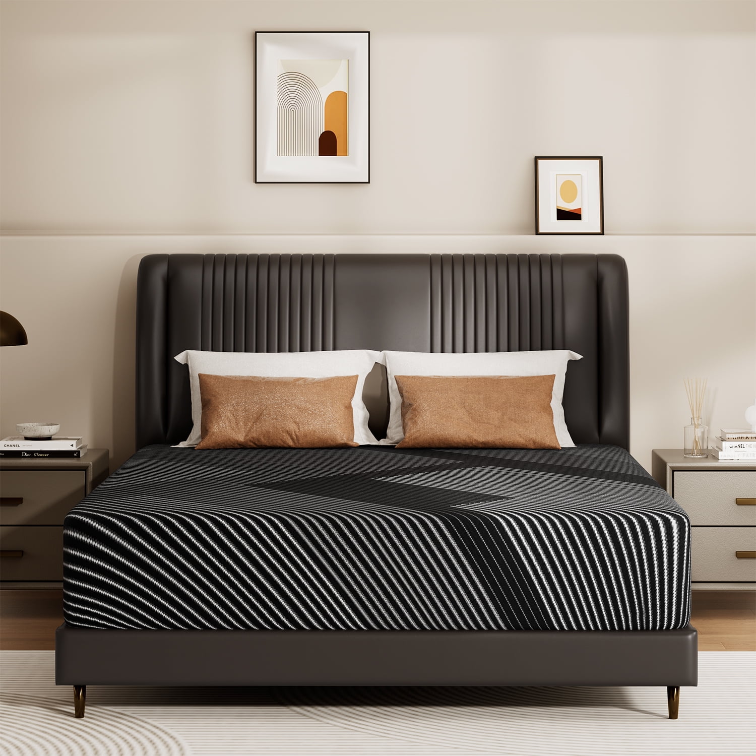 JYYA88BB 6-inch Full Size Gel Memory Foam Mattress, CertiPUR-US ...