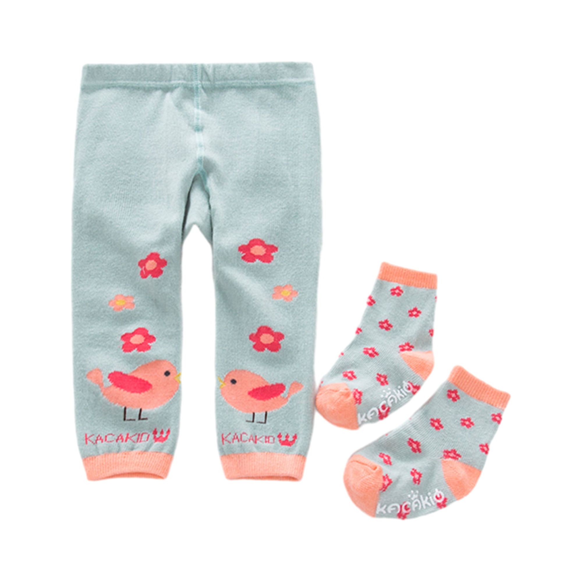 JYYYBF Baby Tights Set, Cute Cartoon Soft Infant Leggings with Newborn ...