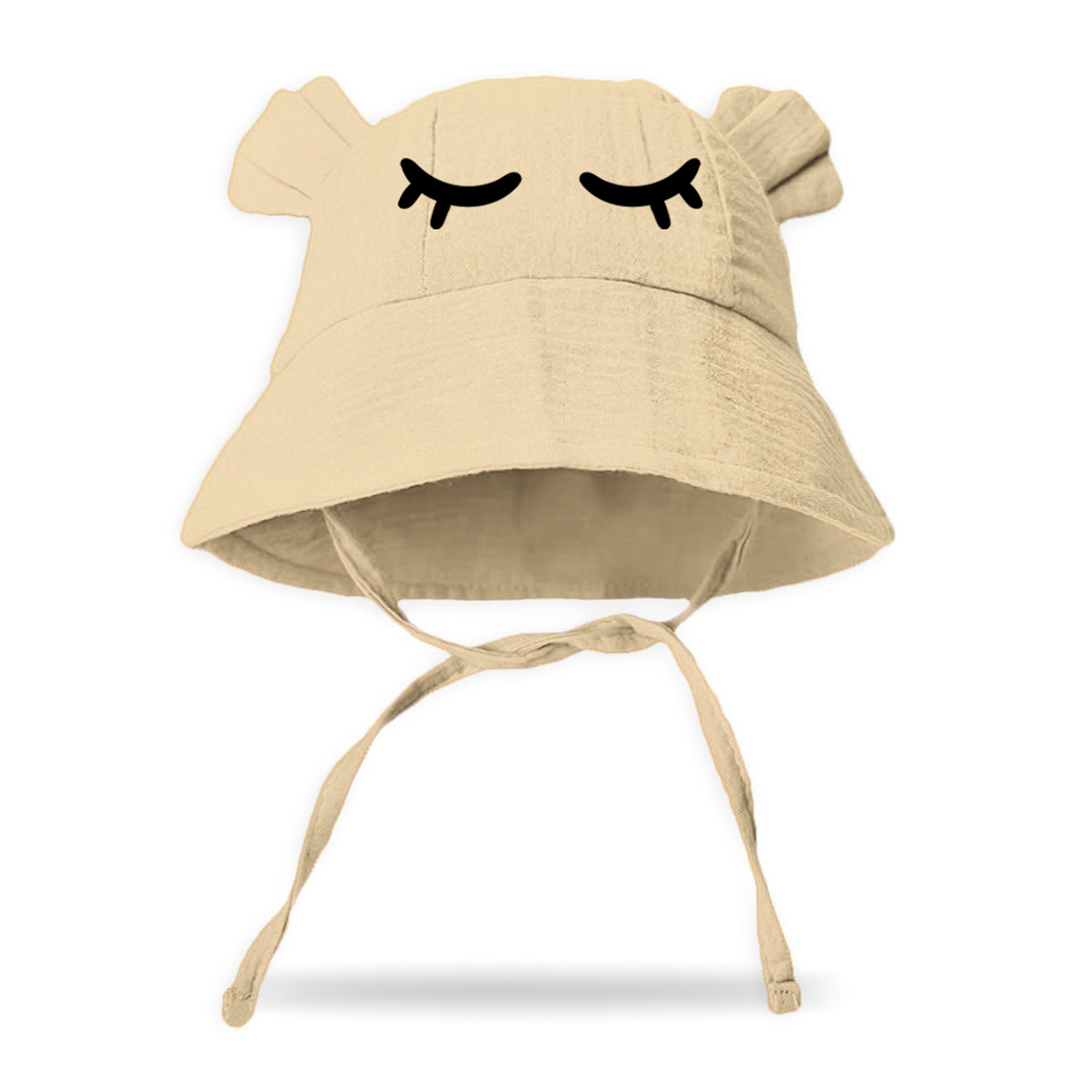 JYYYBF Toddler Boys Girls Bucket Hat Cartoon Eyes Wide Brim Spring ...