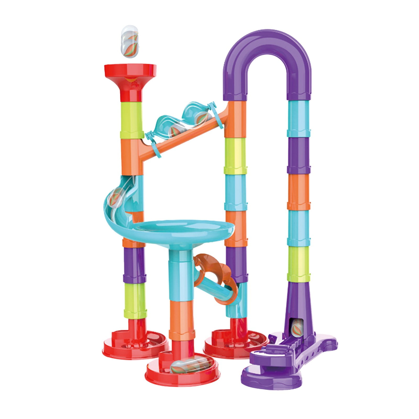 JZCHUNTOY Colorful Ball - Run Slide Toy – Disassembly & Assembly Game ...