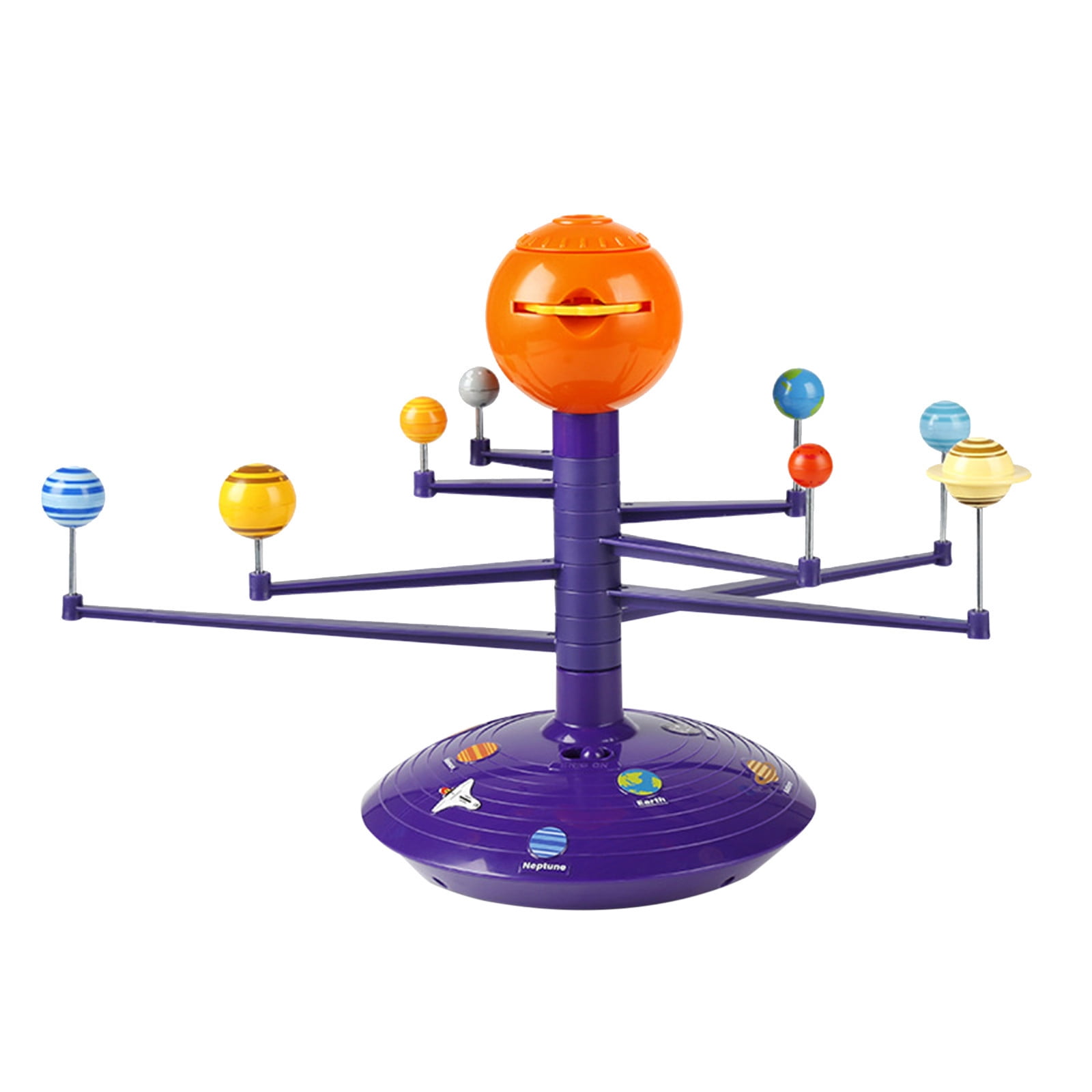 JZCHUNTOY DIY Astronomy Eight Planets System Voice Projection Planetary ...