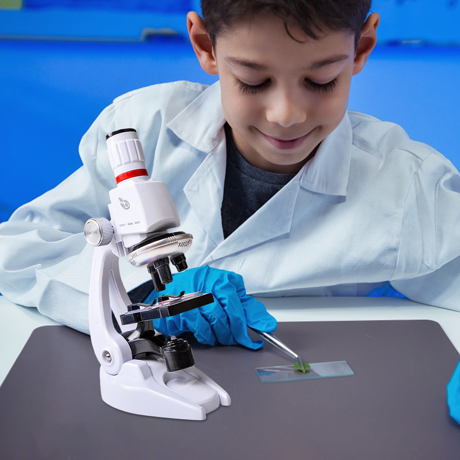 JZCHUNTOY Educational Early Learning HD 1200x Microscope Toy – Science ...