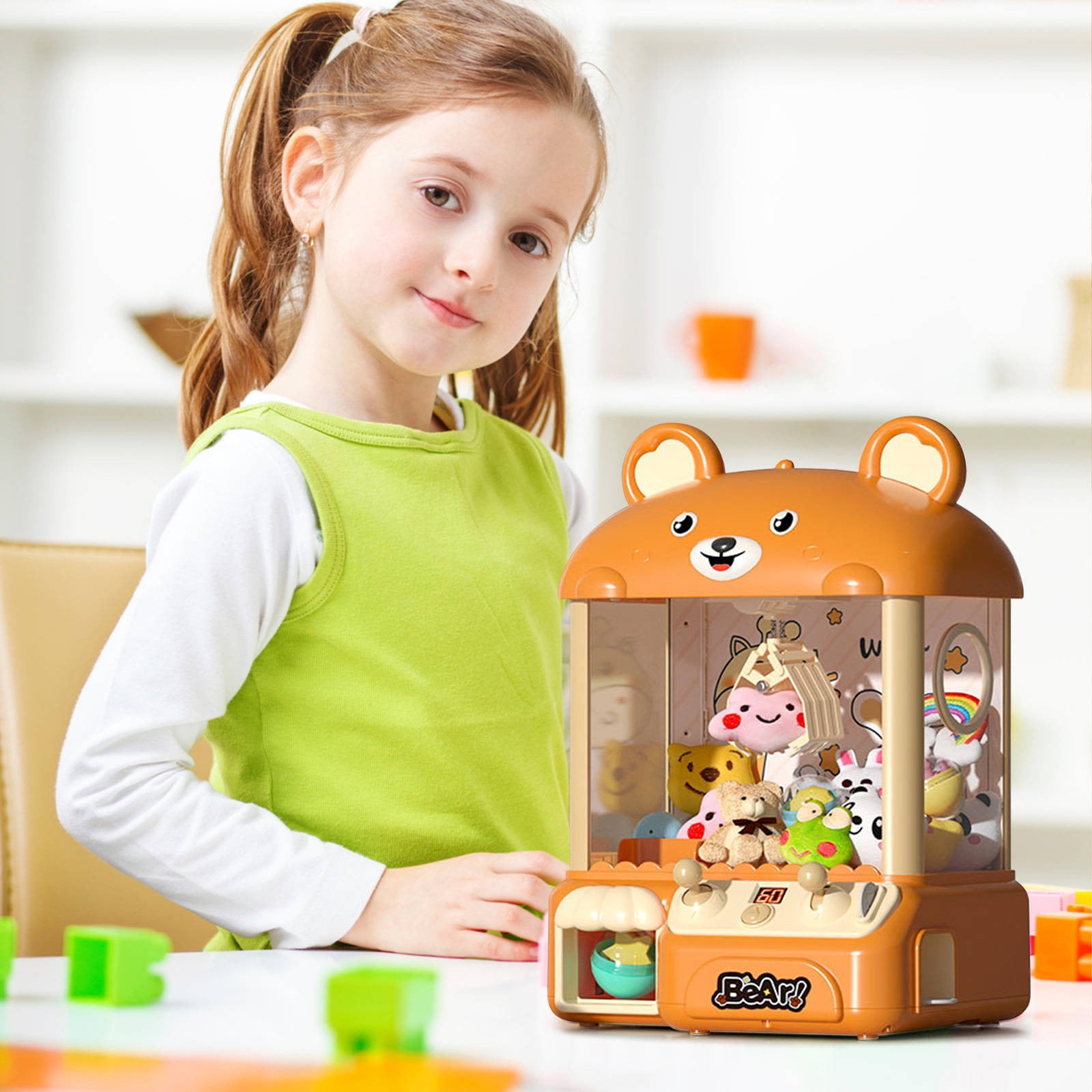 JZCHUNTOY Kids Claw Machine Toy – Mini Arcade Gaming Set for Children ...