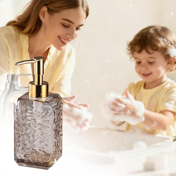 JZCHUNTOY Press Pump Dispenser Bottle 10.82 oz, BPA-Free Empty ...