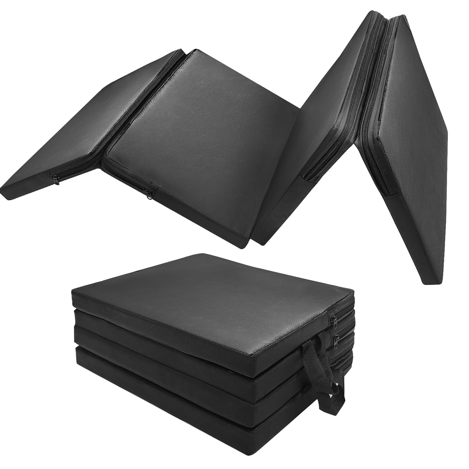 JZHLLA Foldable Mechanics Mat for Garage Work, 48 X 16 X 1.2 in Thick ...