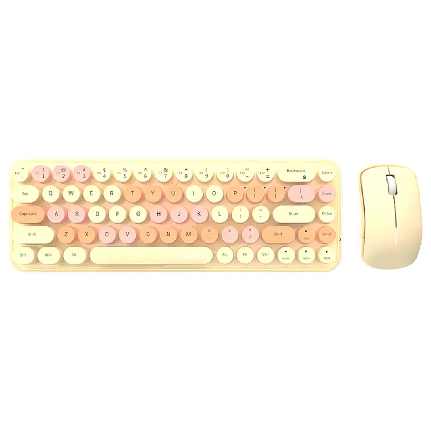 JZLSWL Wireless Keyboard and Mouse Combo in Lovely Lavender Color ...