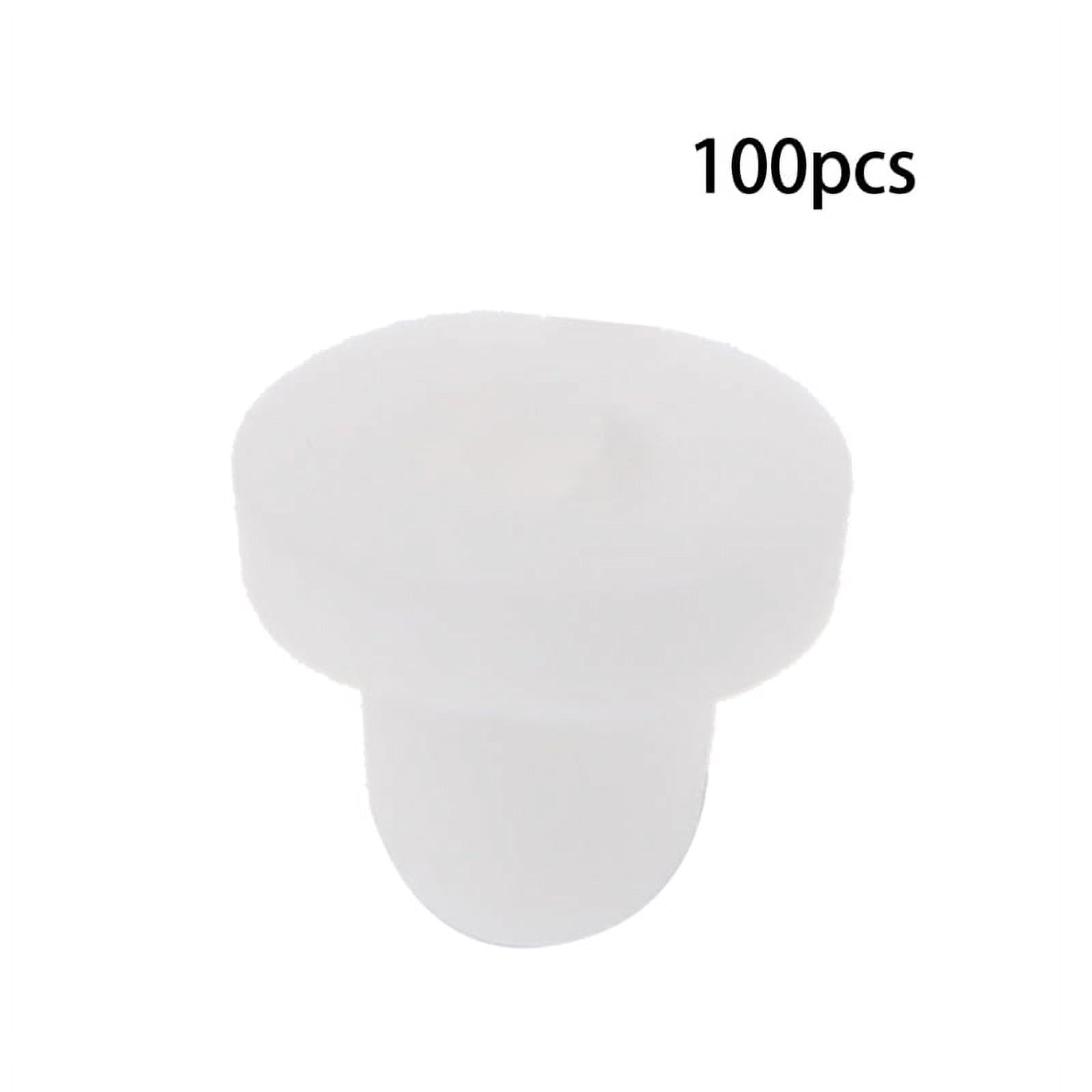 JZROCKER 100pcs Ear Clip Anti-Pain Pad DIY Handmade Clip on Earring ...