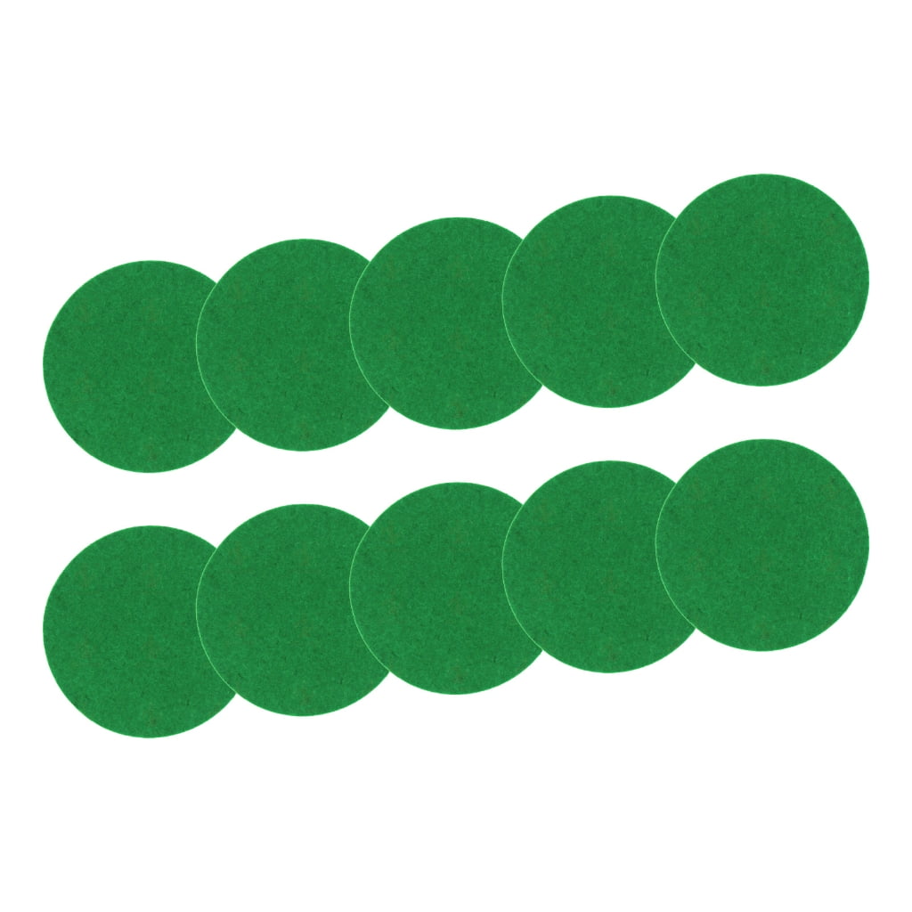 JZROCKER 10Pcs 59mm/74mm/94mm Table Felt Pusher Felt Pusher Pad ...