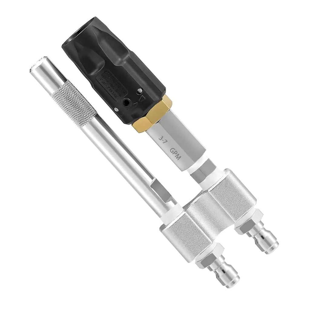 JZROCKER 2 In 1 Adjustable Soft Wash Nozzle 3-7 GPM for Roofs Wall Decks and Gardens For ...