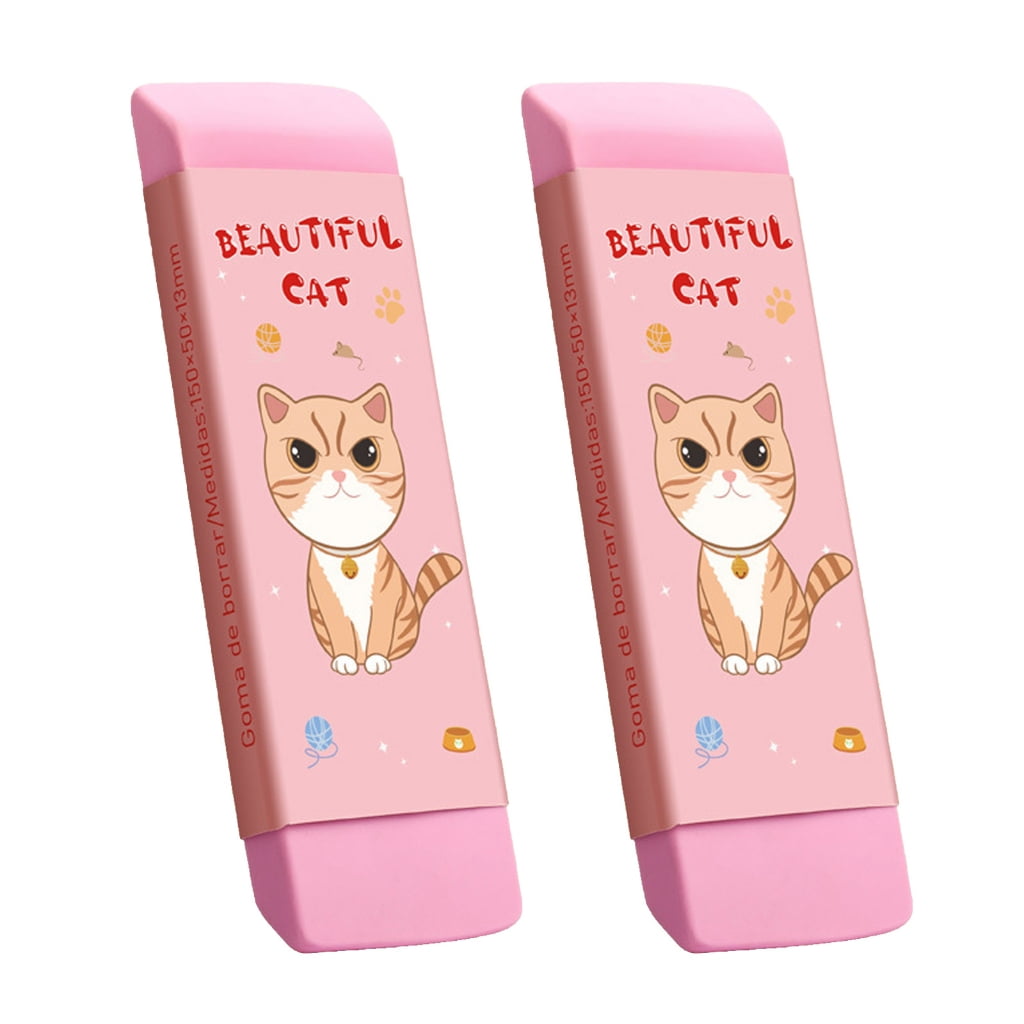 JZROCKER 2 Pcs Giant Erasers Cute Cartoon Erasers Super Jumbo-Big ...