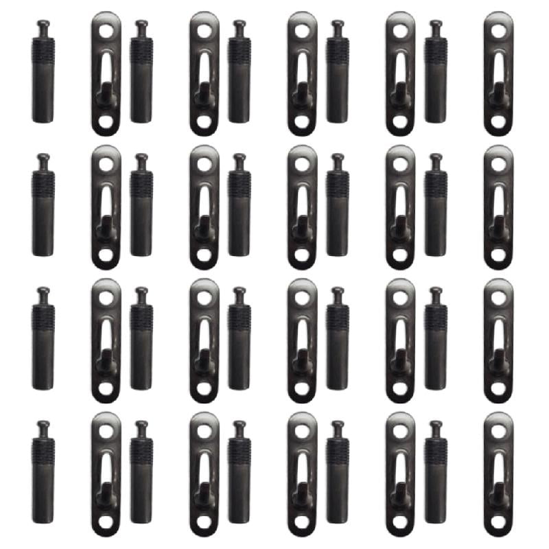 JZROCKER 20Pieces Concealed Cabinet Connectors Stainless Steel ...