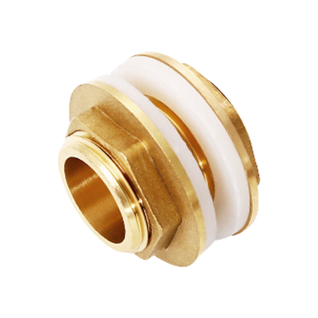 JZROCKER 3/4inch Brass Water Tanks Connectors Garden Hose Adapter ...