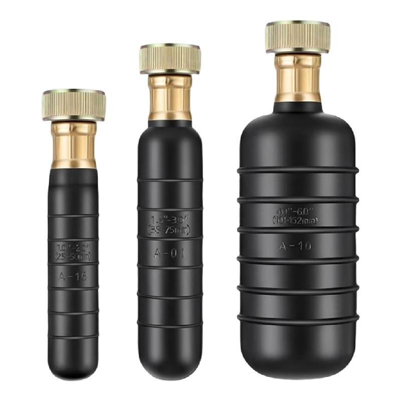 JZROCKER 3Pcs Rubber Drain Drain Bladders Bathroom Sinks Shower Drains ...