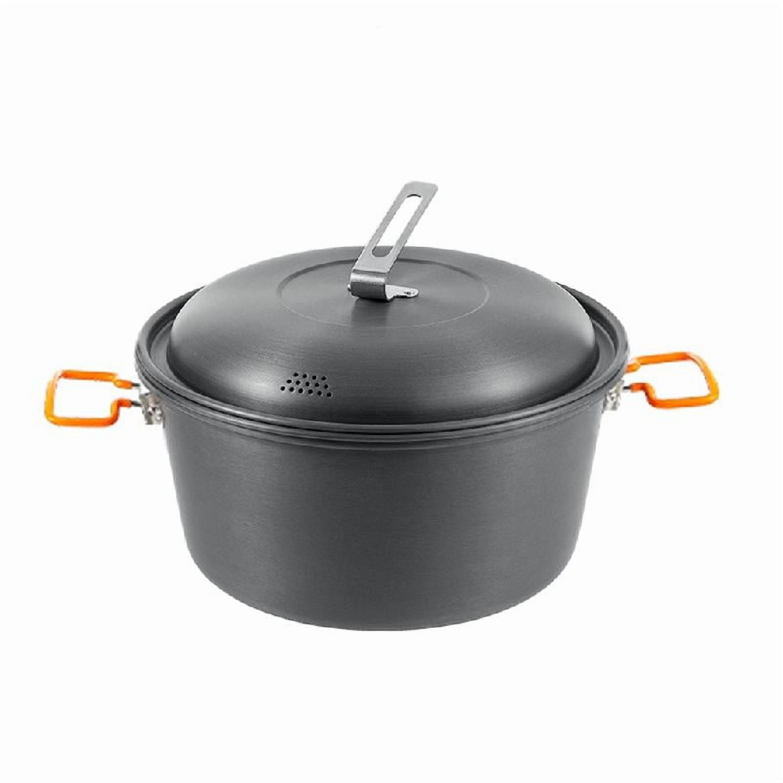 JZROCKER 4.50L Camping Picnics Cooking Pots Outdoor Lightweight ...
