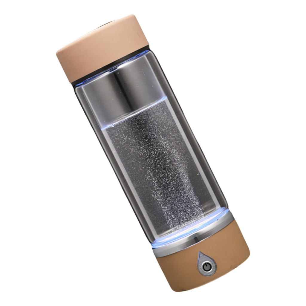 JZROCKER 420ml Hydrogens Water Ionizer Bottle Fast Electrolysis Water ...