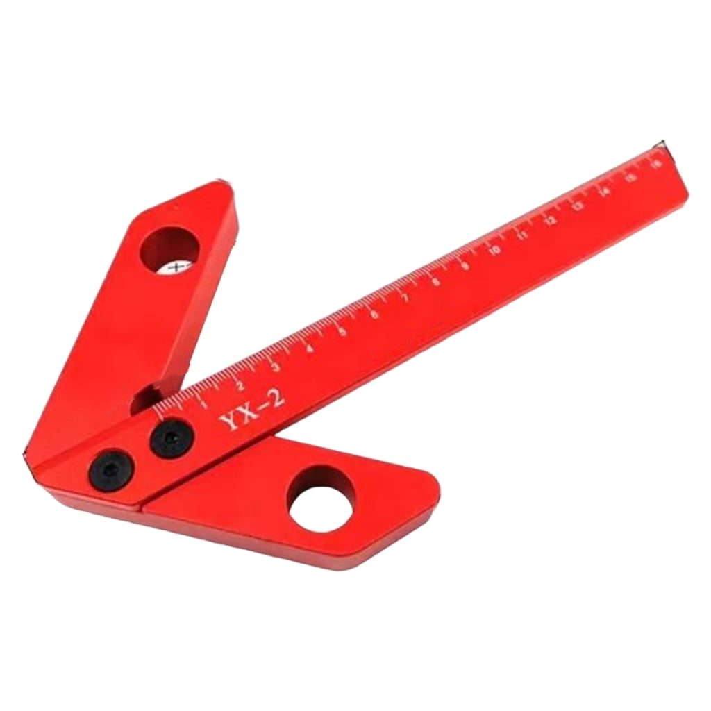 JZROCKER 45/90 Degree Right Angles Line Gauge Center Finders Center ...