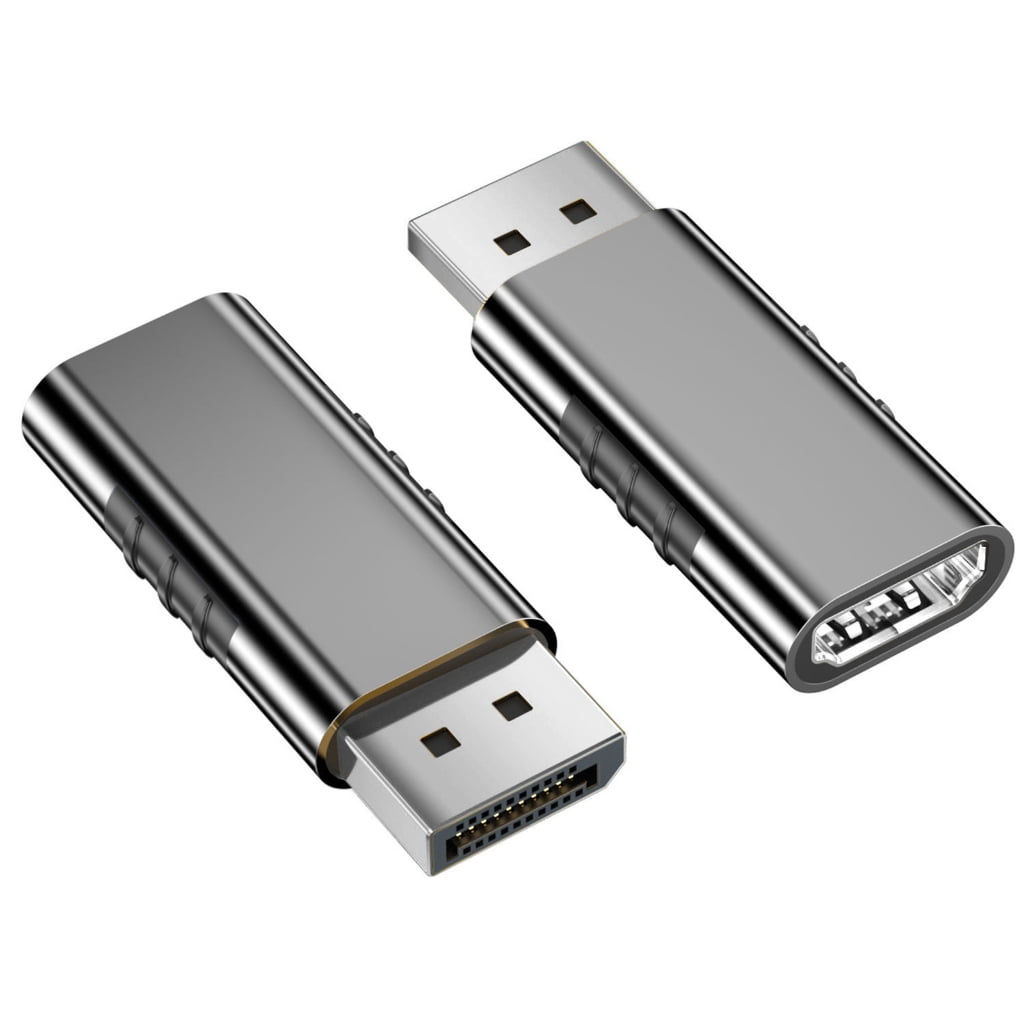 JZROCKER 4K DisplayPort to UHD Adapter Gold Plate PC to UHD Monitors ...