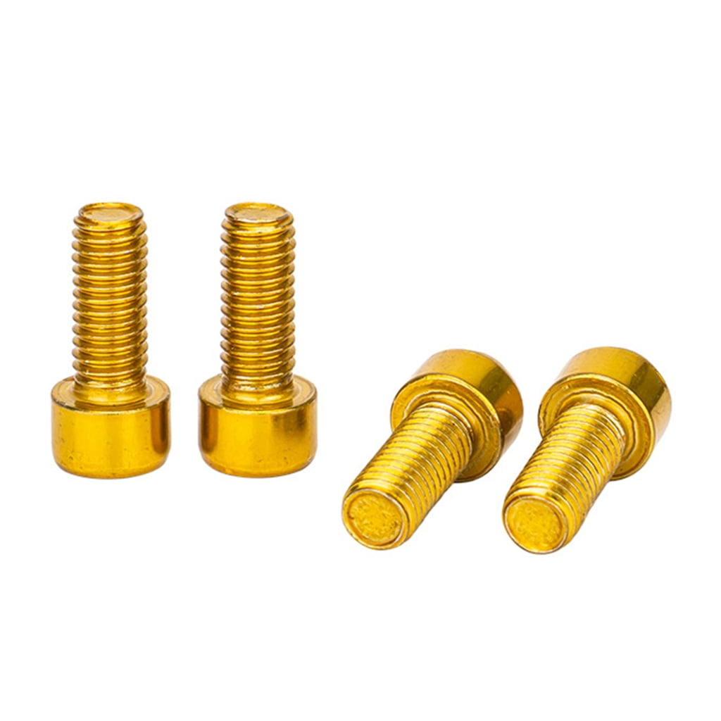JZROCKER 4Pcs 5x12mm Water Bottle Cage Screw Bolts Stainless Steels ...