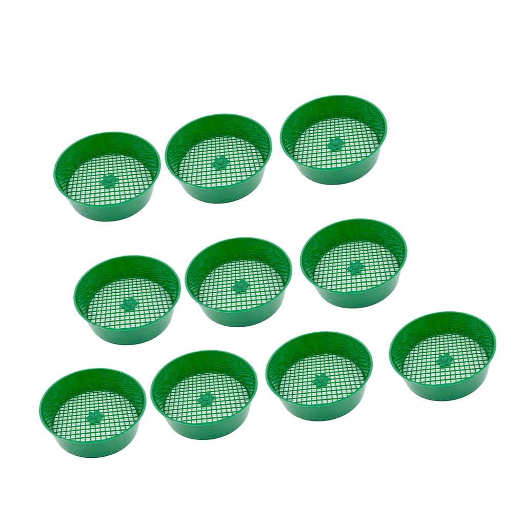 JZROCKER 5/10Pieces Green Garden Sieve Screen for Efficient Soil ...