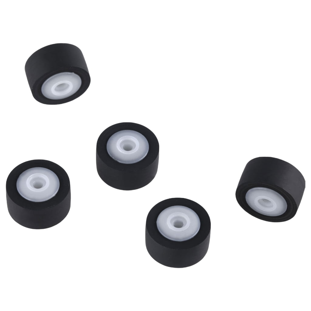 JZROCKER 5PCS Tape Recorder Pinch Roller Pressure Cassette Pulley Wheel ...