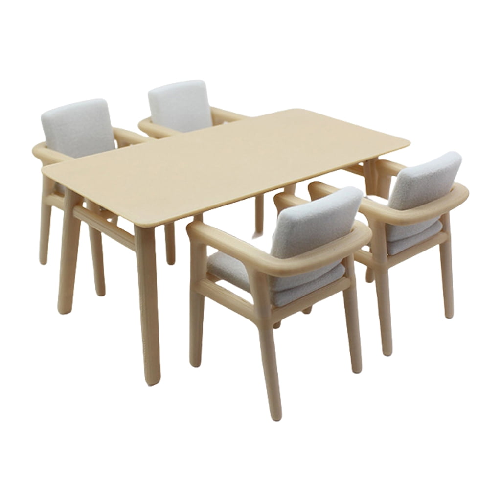 JZROCKER 5Pieces Miniature Dining Table and Chairs Set Great for ...
