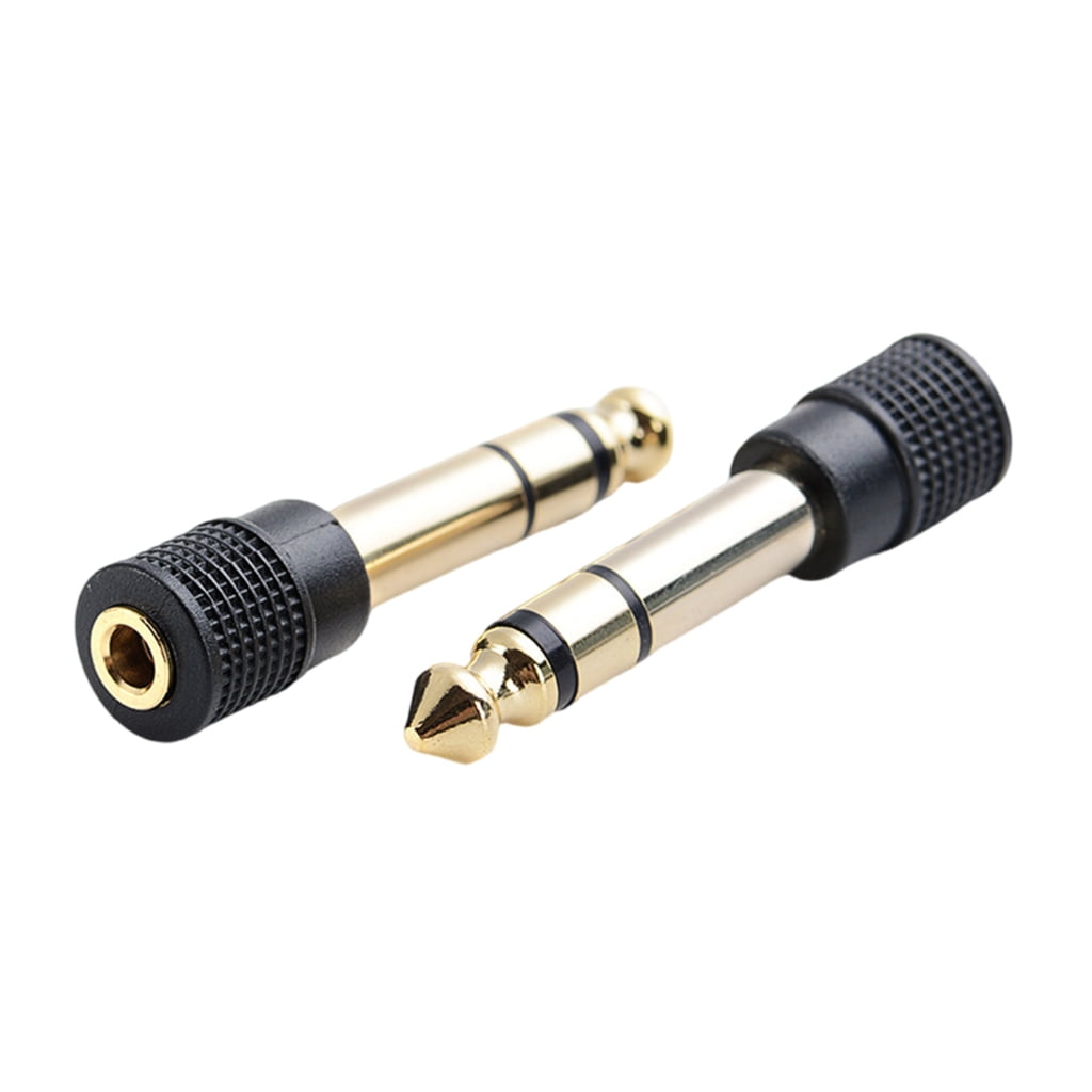 JZROCKER 6.35mm (1/4inch) Male Stereo Plug to 3.5mm (1/8inch) Female ...