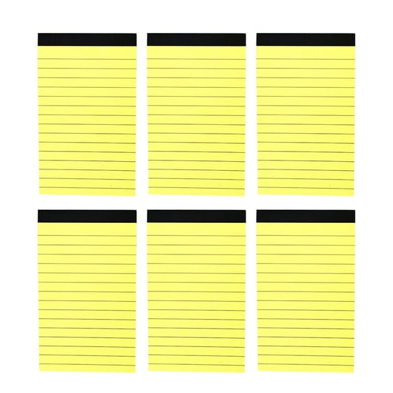 JZROCKER 6Pcs 3x5Inch Small Writing Pad Small Notepads Memo Padfor ...